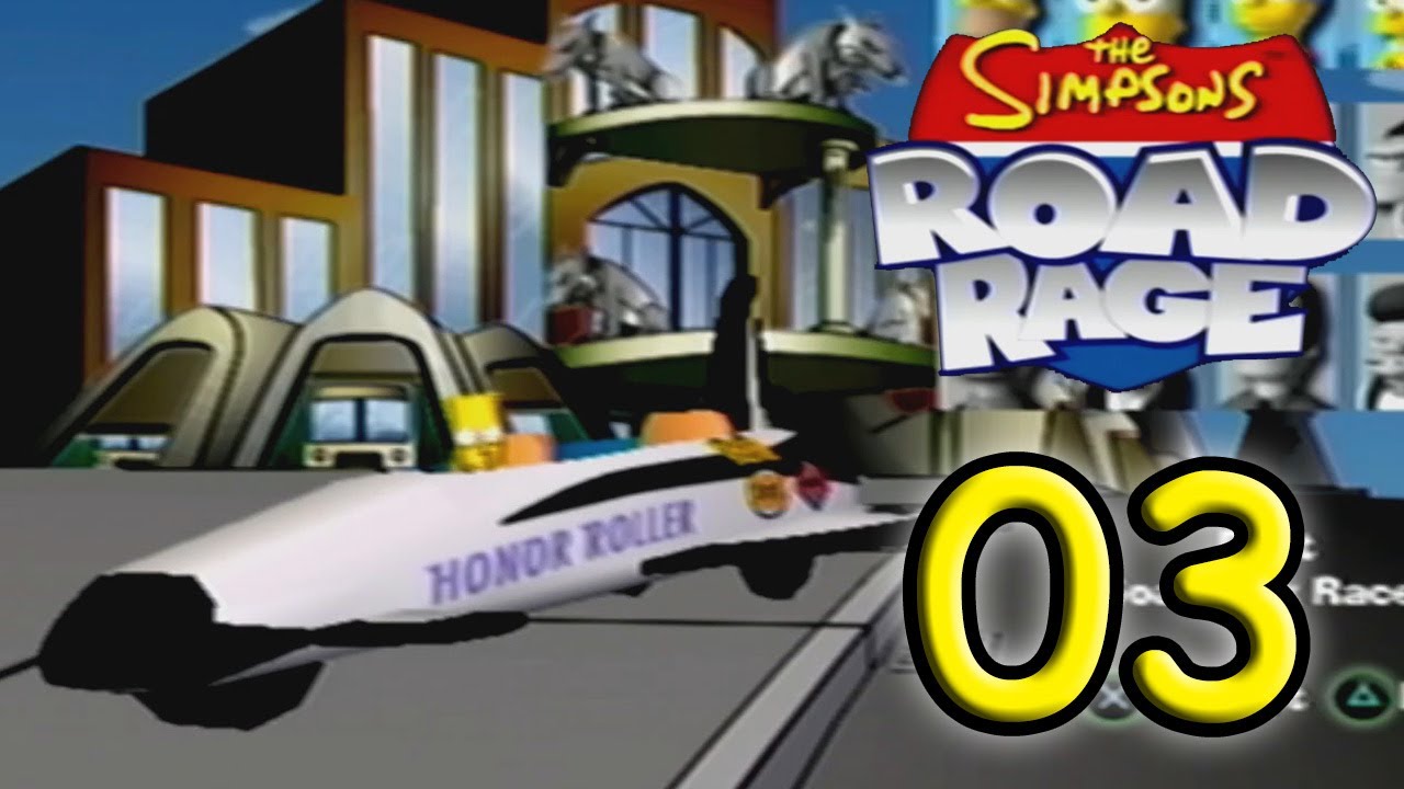 The Simpsons Road Rage (replay) part 3 | Road Rage as Bart - YouTube