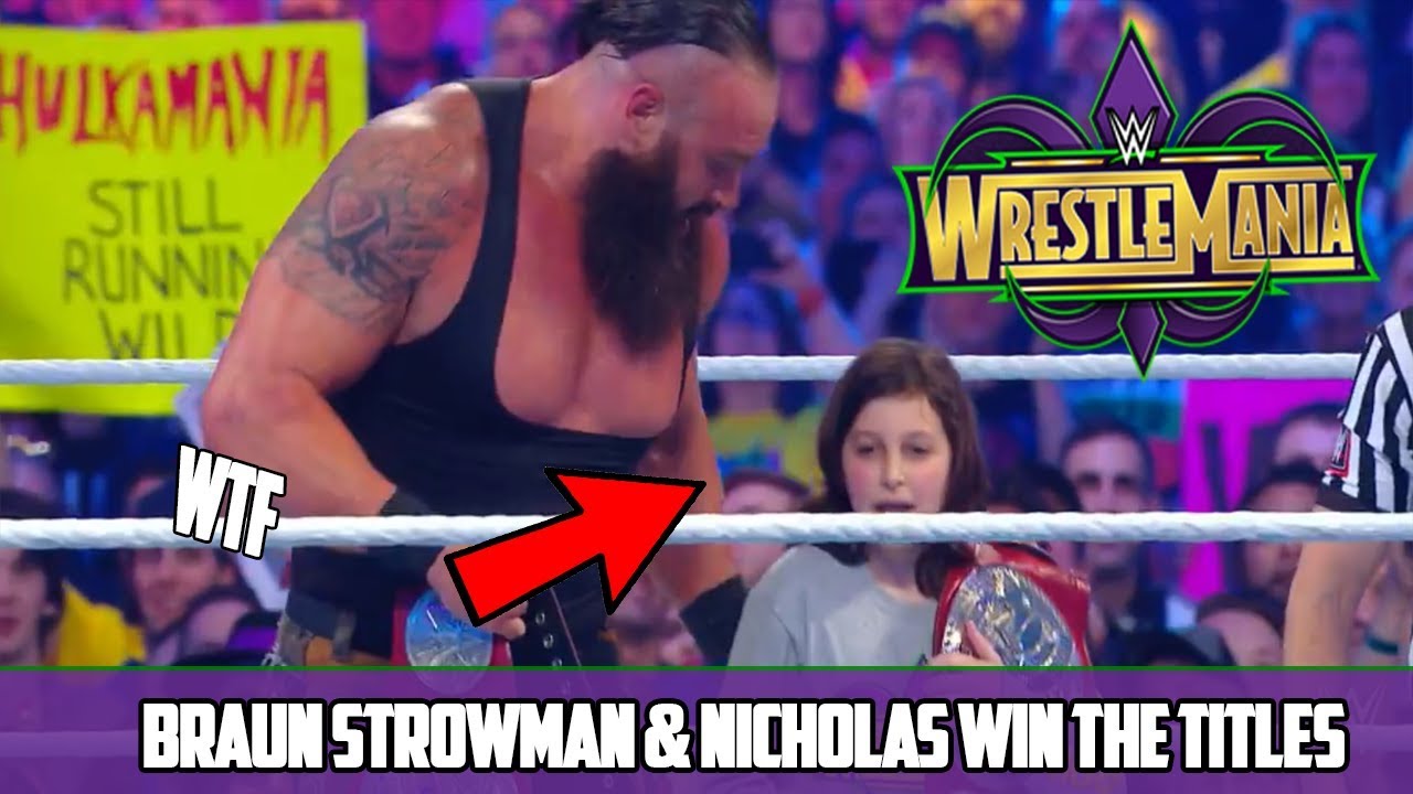 BRAUN STROMAN & NICHOLAS WIN THE RAW TAG TEAM CHAMPIONSHIPS ...