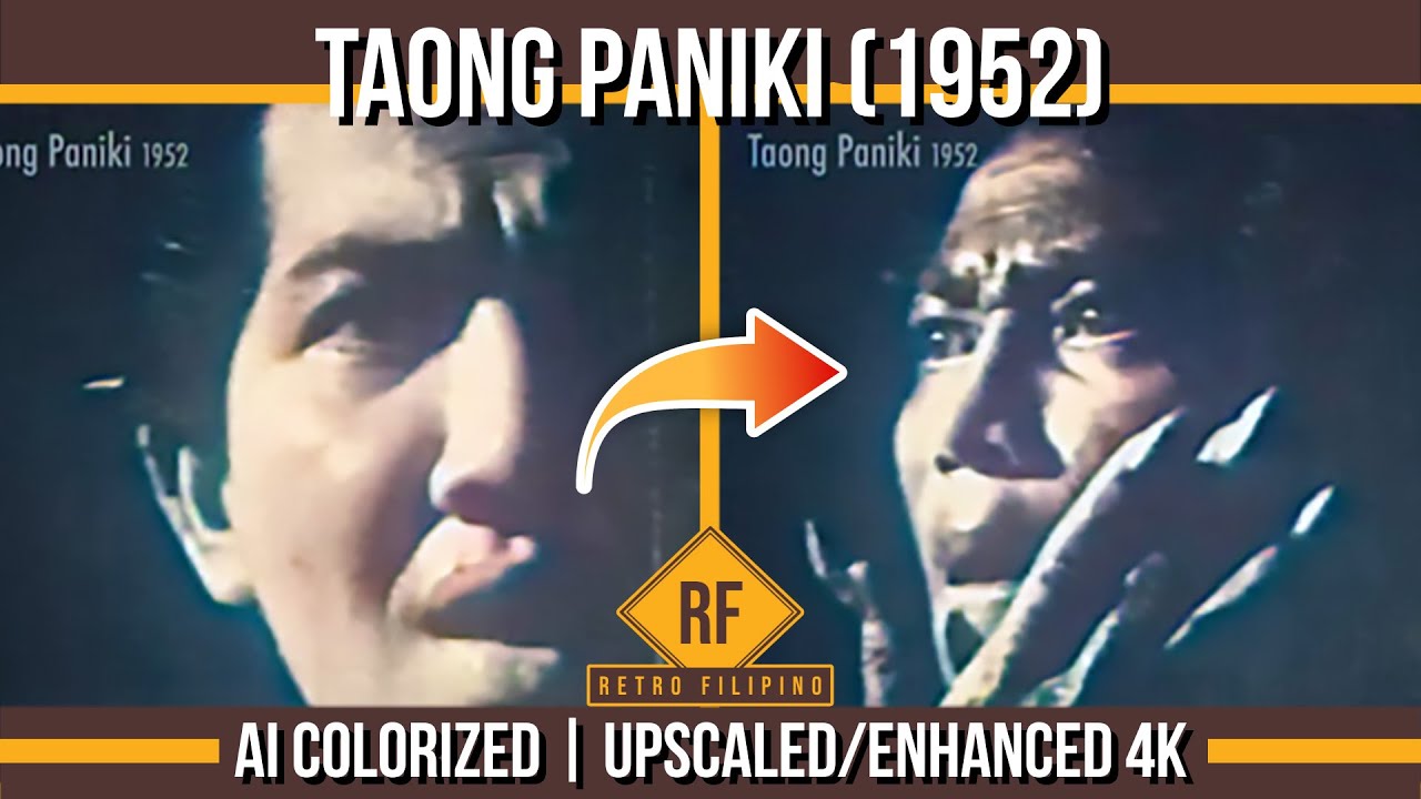 Taong Paniki (1952) Pinoy Classic Horror - AI Colorized | Enhanced 4K ...