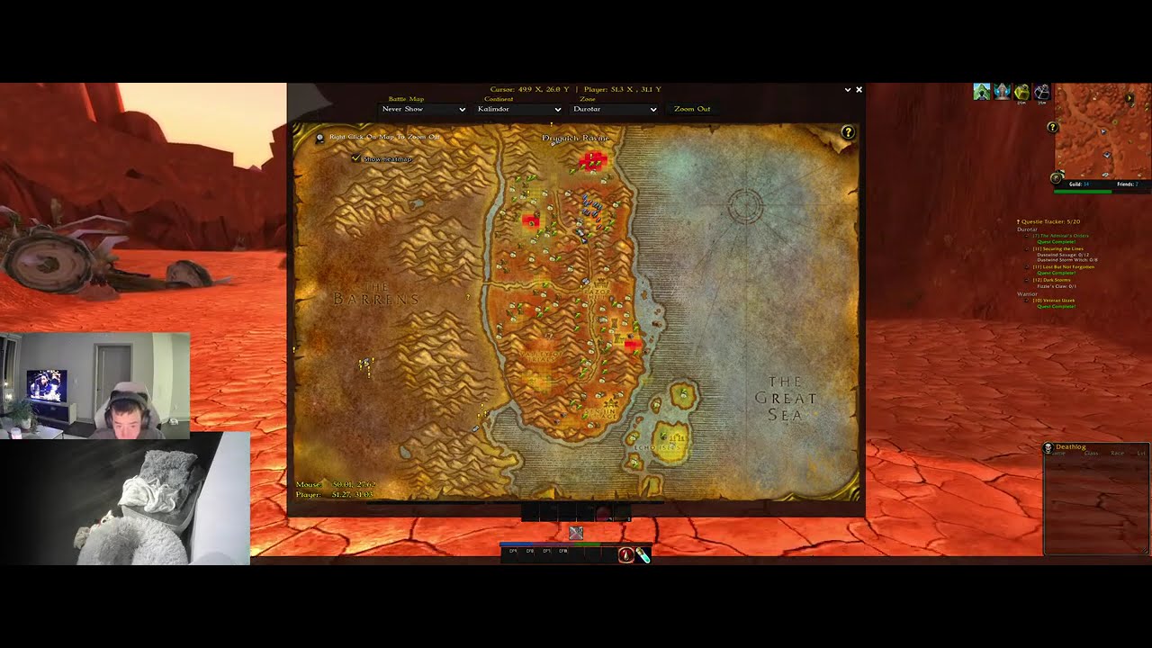 Warcraft Hardcore WALK (round5) - AsylahmWalks- OnlyFangs Practice ...
