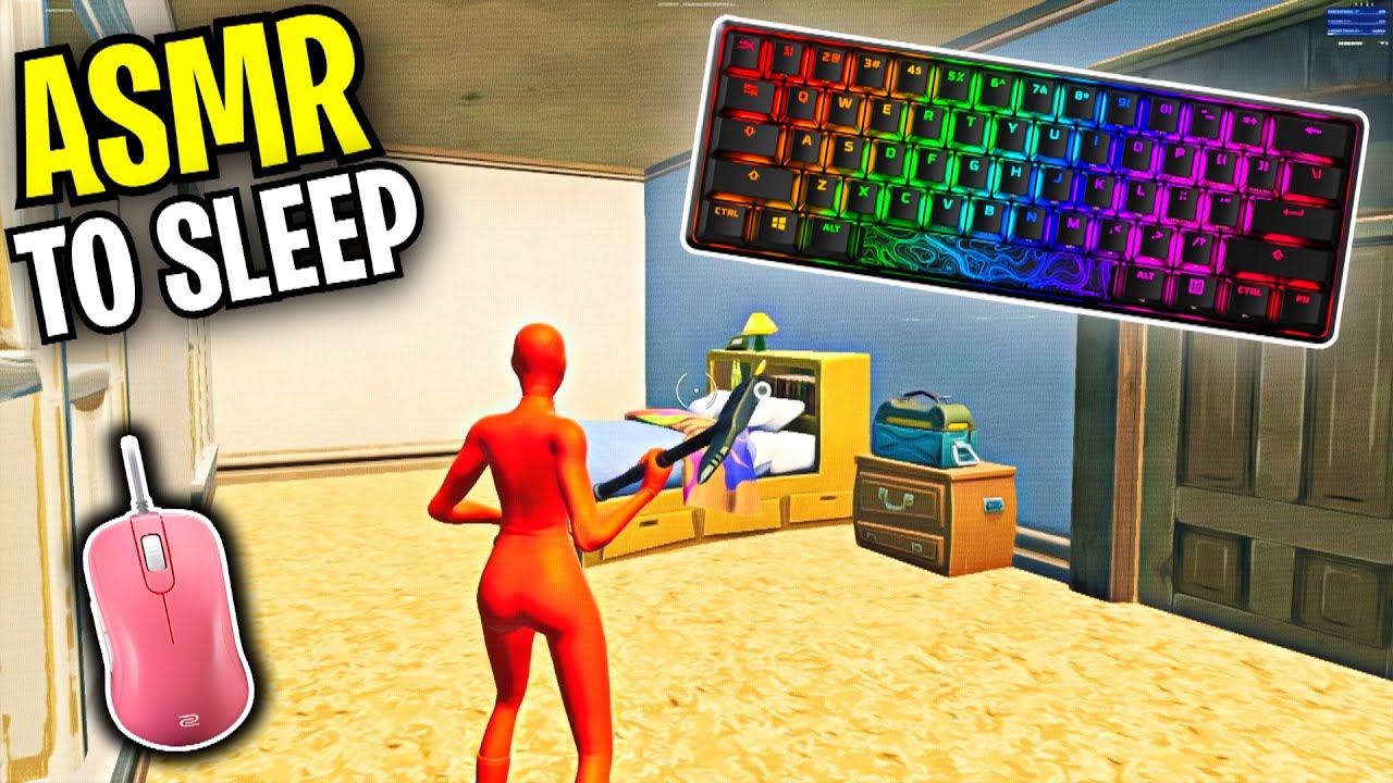 *BEST* ASMR😴 Mechanical Keyboard Sounds Fortnite Gameplay Chill To ...