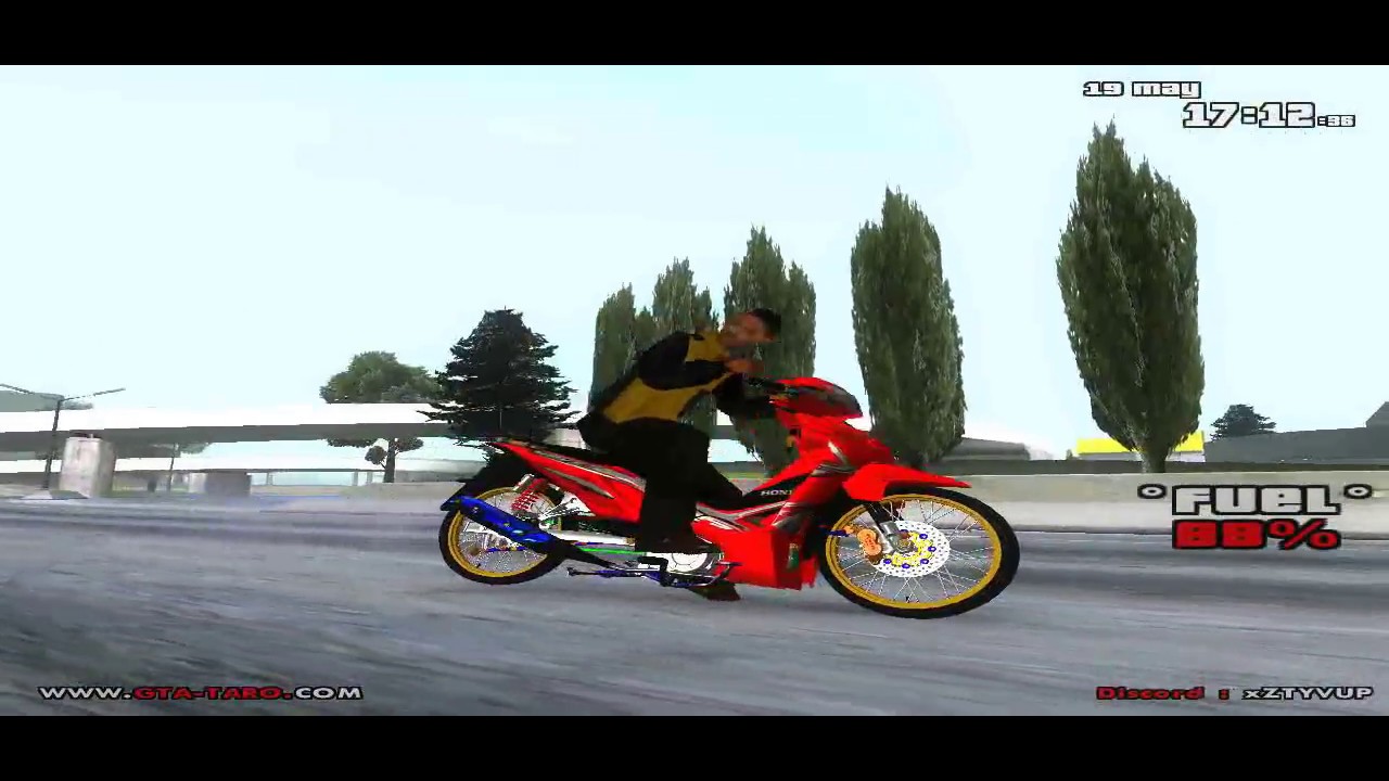 GTA TARO แจก Wave 110i ท่าขับ-เสียง - YouTube