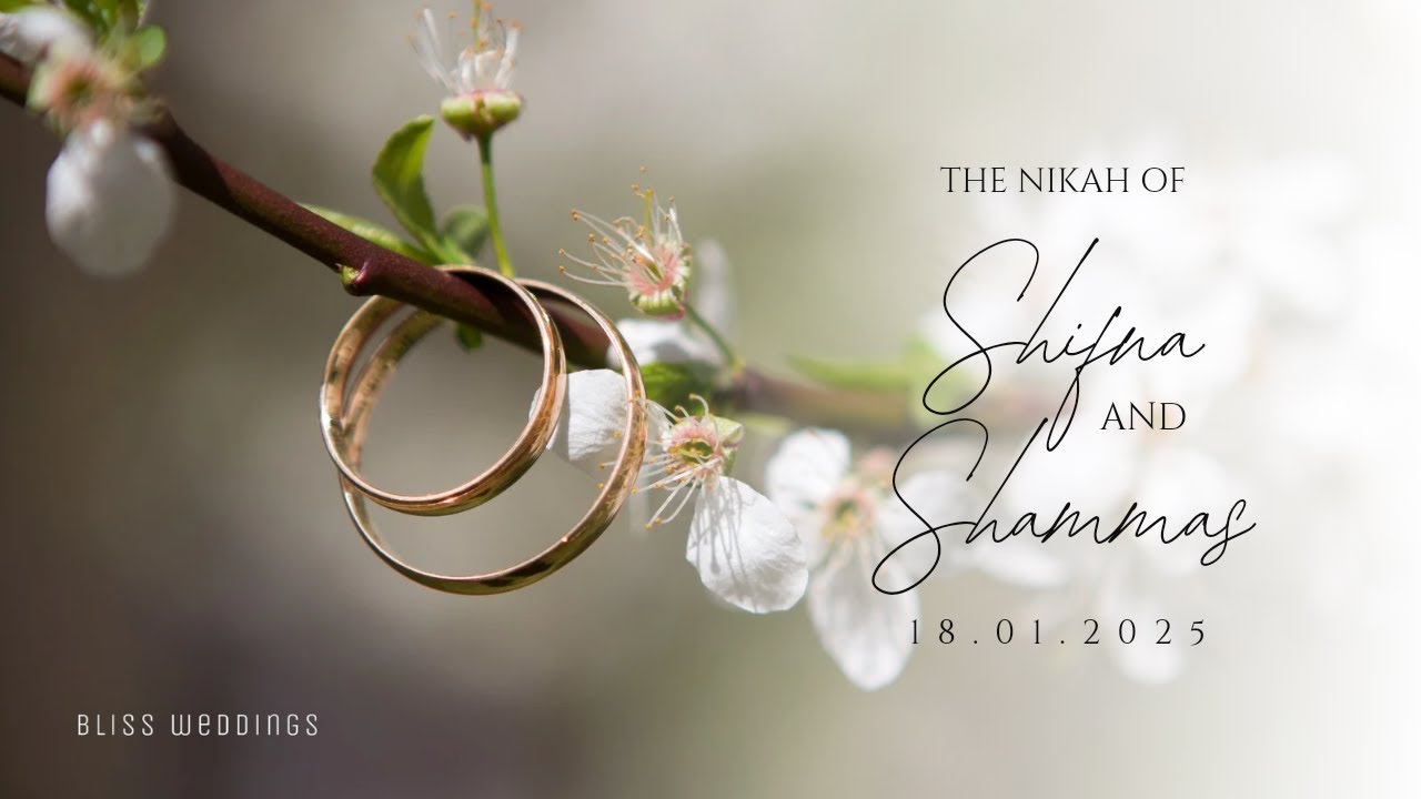 BLISS WEDDINGS | Nikah Ceremony Live | Shifna & Shammas - YouTube