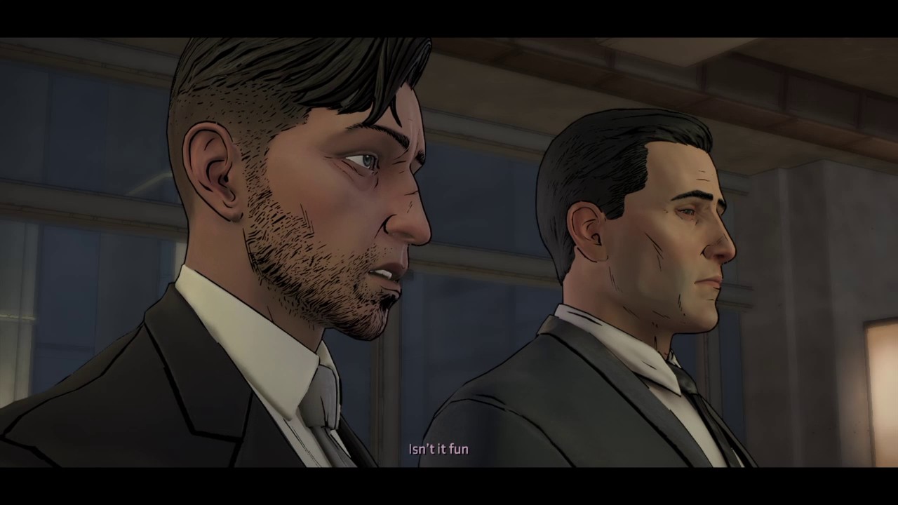 Batman episode 3 arriving at the press conference - YouTube