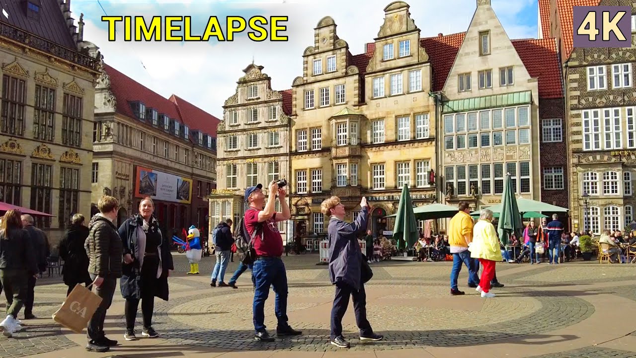 Discovering Bremen Germany 🇩🇪 (4K Time-Lapse) - YouTube