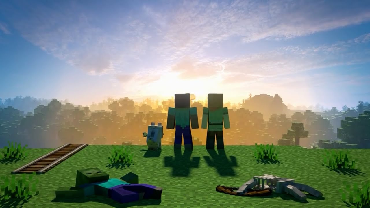 4K Minecraft NEFFEX - Free Me [Official Video] Copyright Free - YouTube