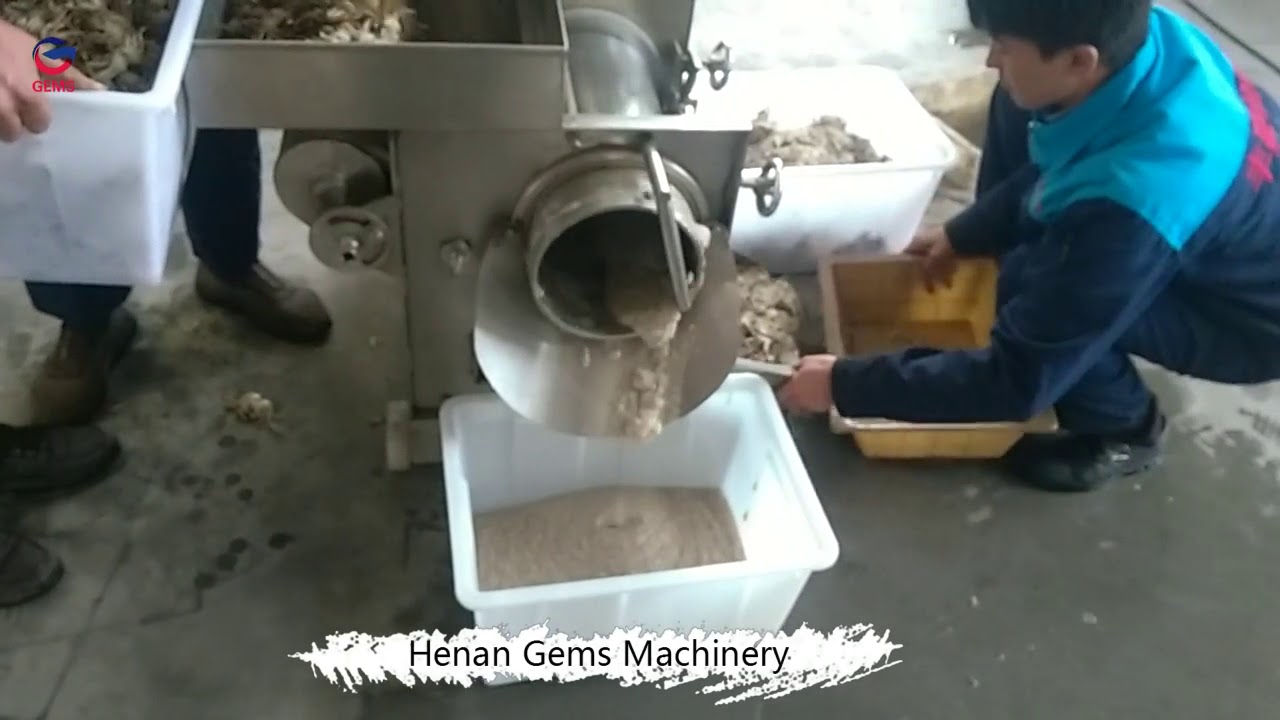 crab meat extractor, meat extractor machine for crab - YouTube