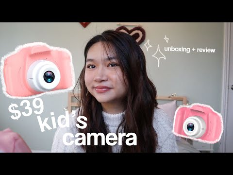 mini $39 kids camera review *tiktok made me buy it*