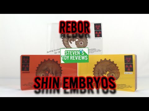 Rebor Oddities Specimen G 2016 Embryo Review Shin Godzilla