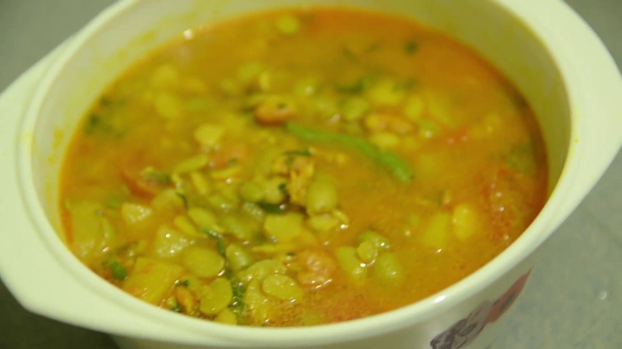 চিংড়ি দিয়ে শিমের বিচি | Beans Recipe With Prawn | Chingri Diye Shimer ...