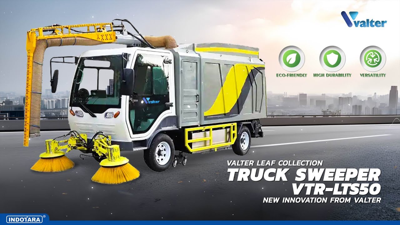 VTR-LTS50 LEAF COLLECTION TRUCK SWEEPER, NEW INNOVATION FROM VALTER ...