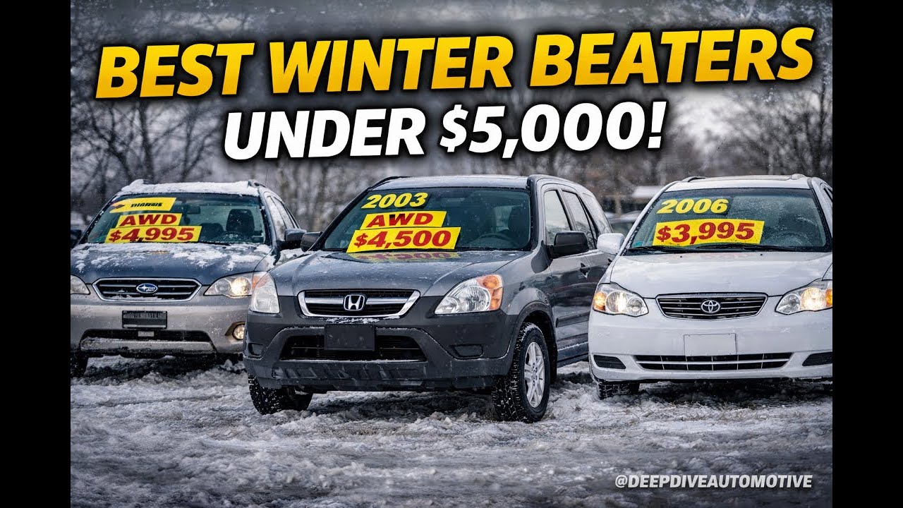 THE 10 BEST WINTER BEATERS UNDER $5K - YouTube