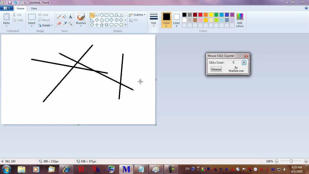Click Counter Counting Clicks - YouTube