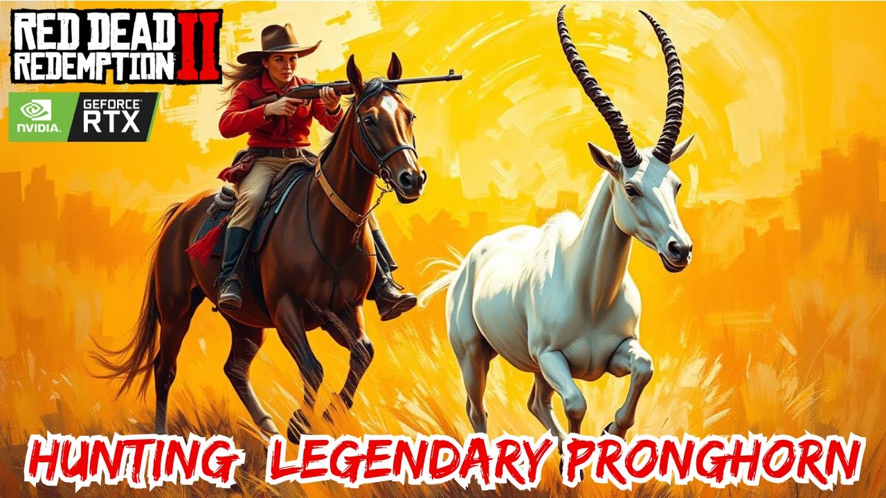Tracking the Legendary Pronghorn | RDR2 Hunting Mission Guide - YouTube