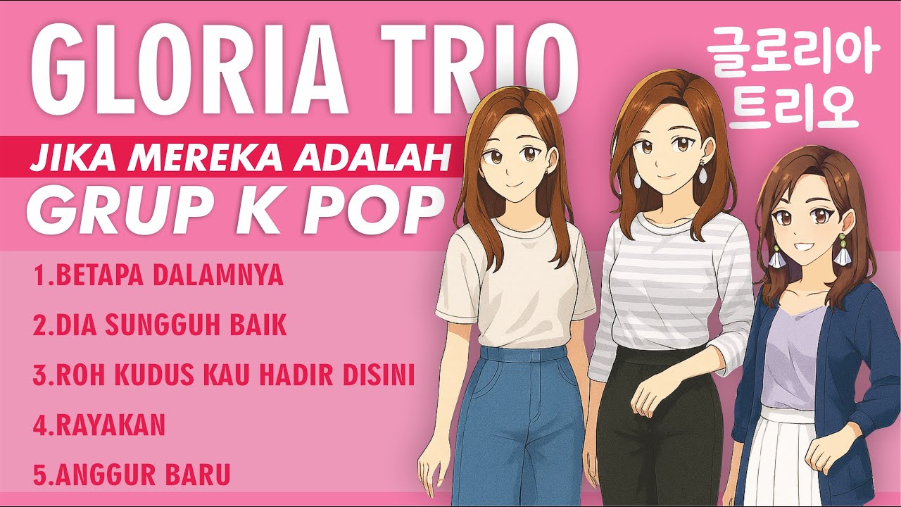 GLORIA TRIO | JIKA MEREKA ADALAH GRUP K POP - YouTube