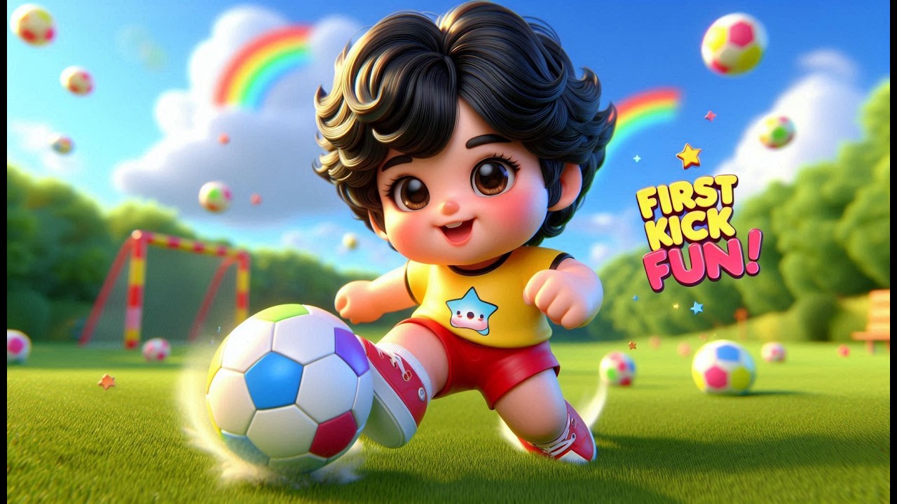 Children's Song: First Kick Magic! ⚽ Baby’s Soccer Fun Will Melt Your ...