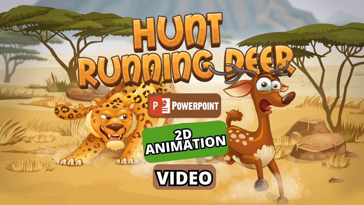 How To Make Cartoon Animation Video On PowerPoint || Easy PowerPoint ...