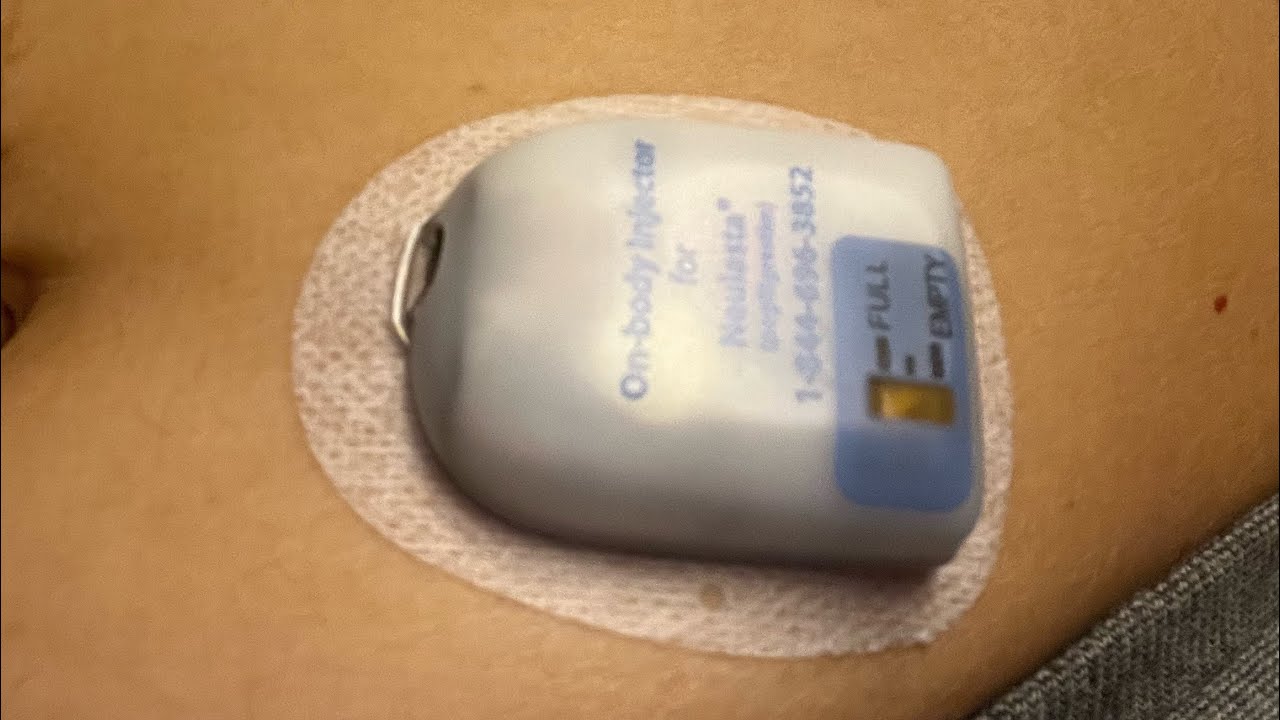 Neulasta pump reaction! #cancer #breastcancer 😵‍💫🫨🤣 - YouTube