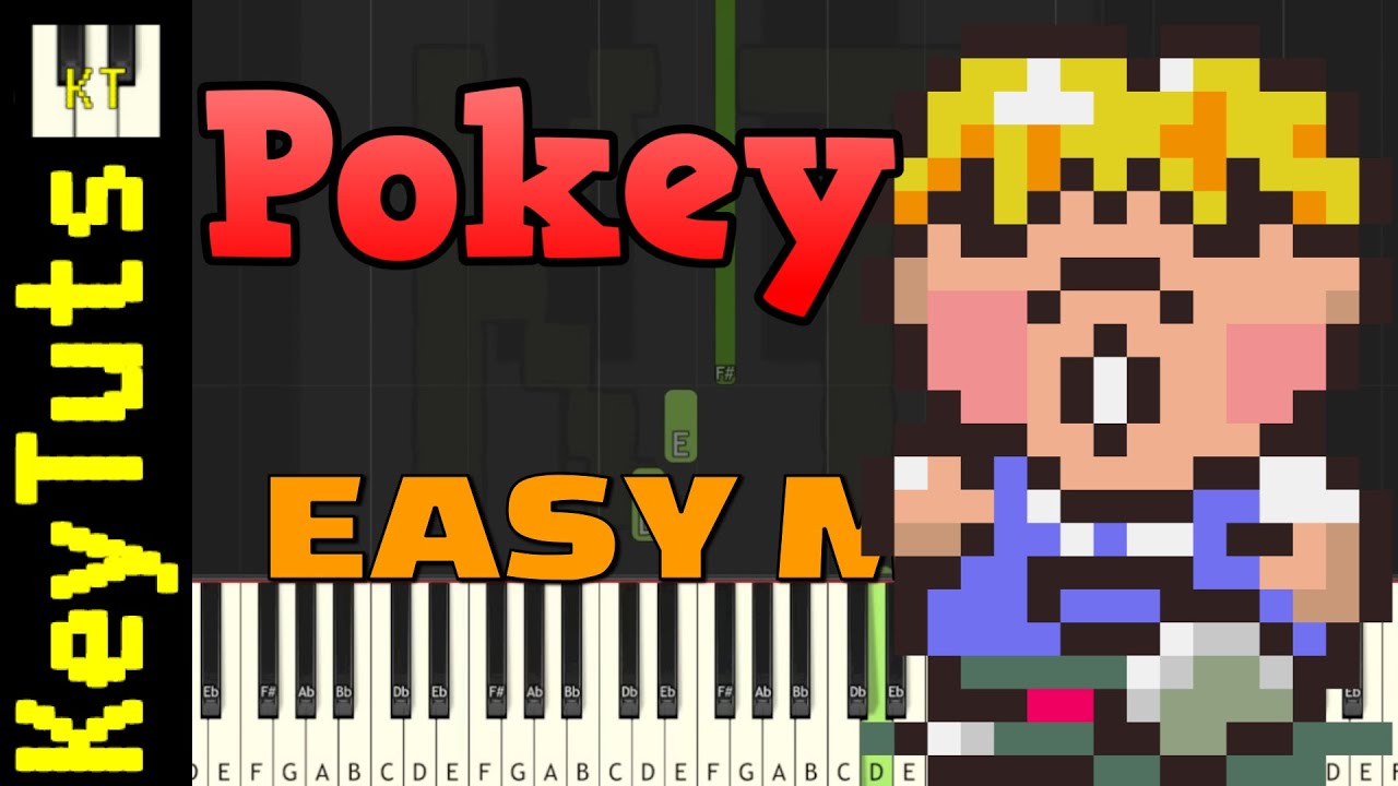 Pokey Means Business [EarthBound] - Easy Mode [Piano Tutorial ...