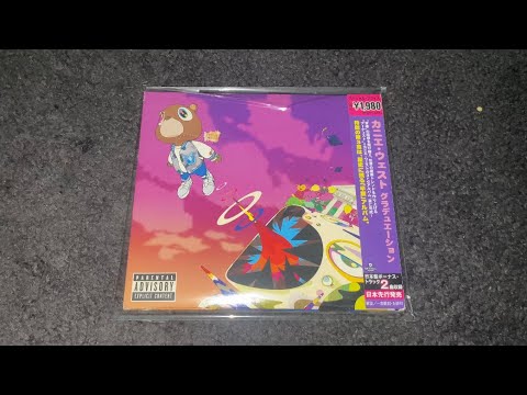 Kanye West - Graduation Japan CD Unboxing - YouTube