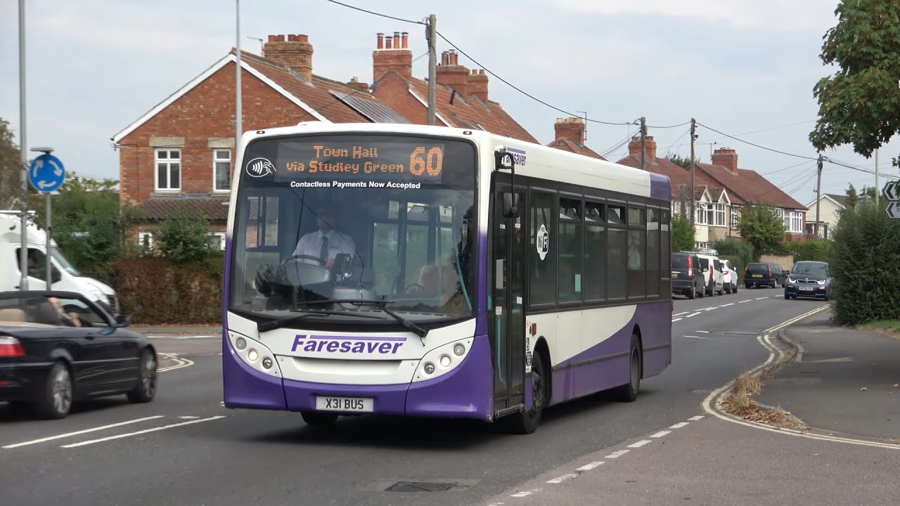 Faresaver ADL Enviro 200 - X31BUS (YX09AFE) - YouTube