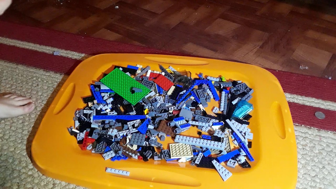 Lego step on challenge - YouTube