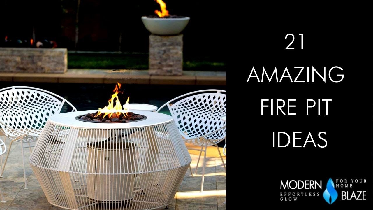 21 Amazing Unique Fire Pit Ideas for Your Backyard - YouTube