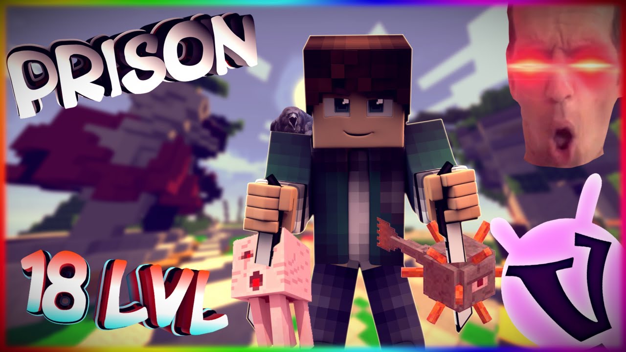 Убил Небесного Владыку! 18LVL! Мега-Конкурс! VIMEWORLD PRISON! - YouTube