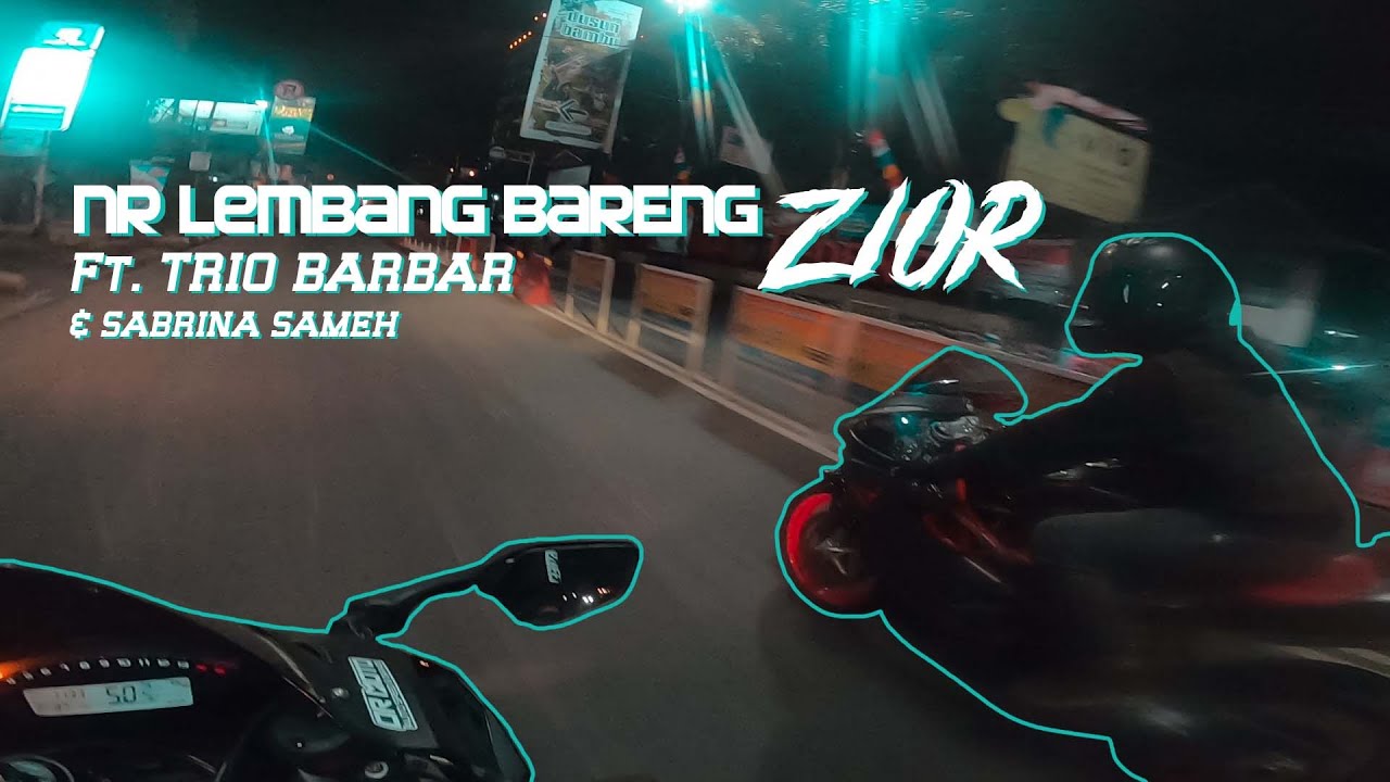 NIGHT RIDE LEMBANG W/ TRIO BARBAR & SABRINA SAMEH || MOTOVLOG - YouTube