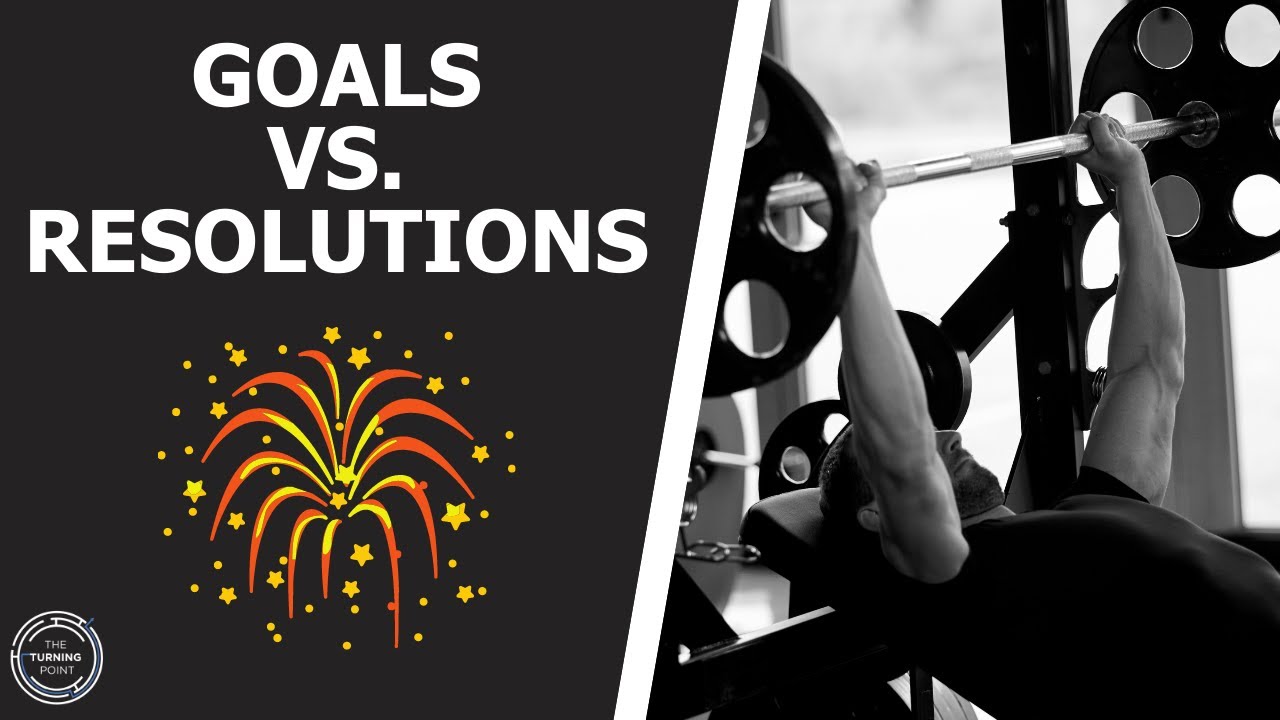 The Difference Between Goals & Resolutions - YouTube