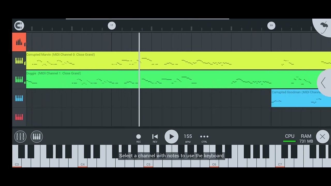 Fnf Frenemies Midi Read dec - YouTube