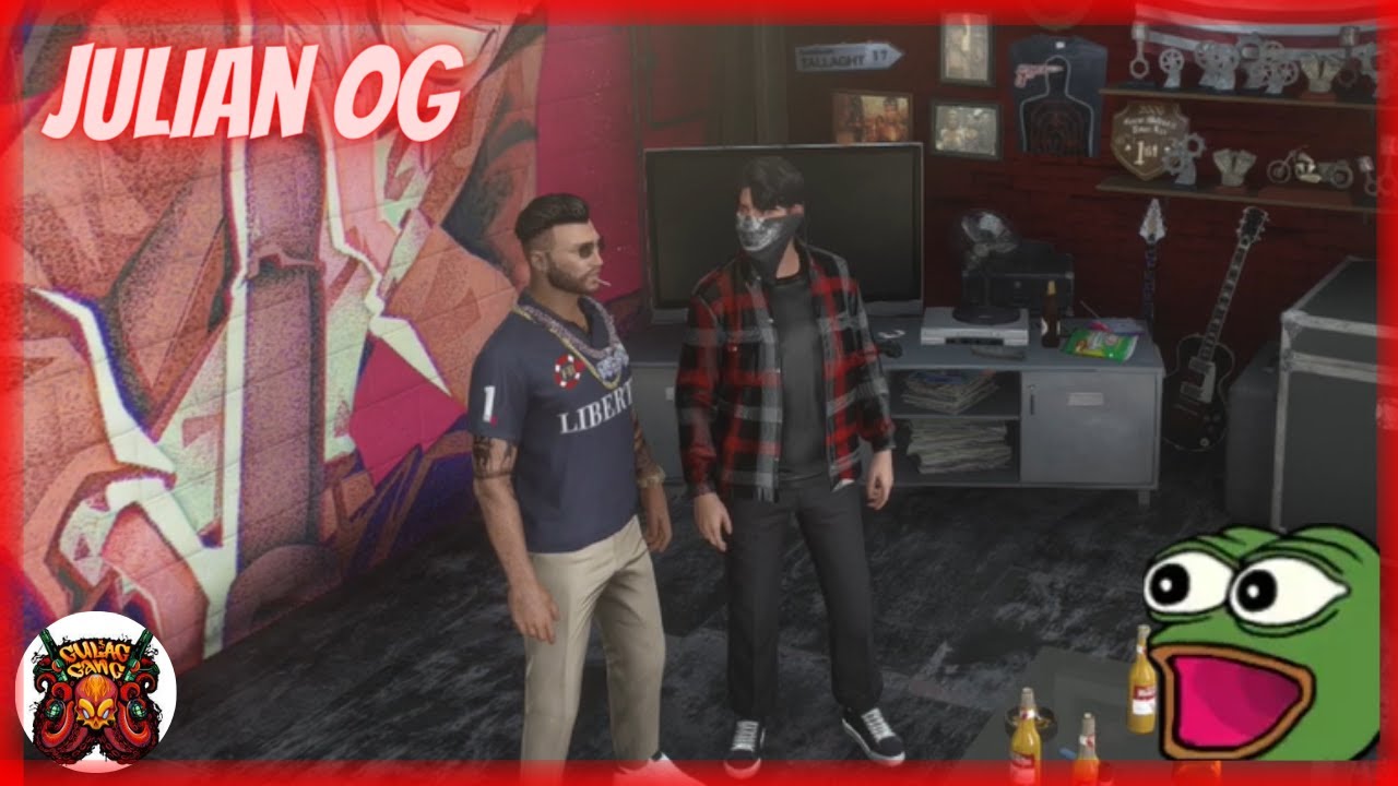 Marty gives Julian his GG Chain and makes him OG | Gulag Gang | NoPixel ...