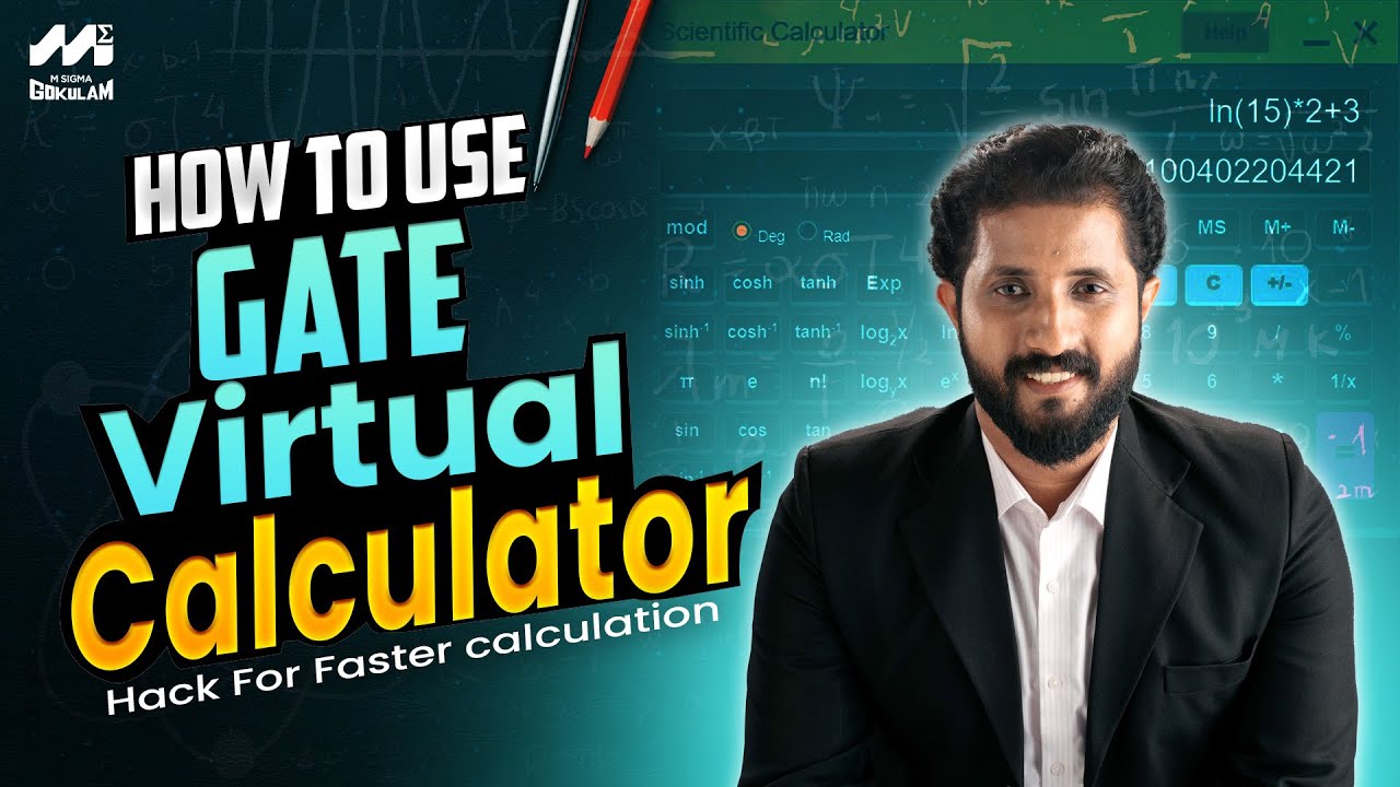GATE Virtual Calculator Guide 🔢 | How to Use It Like a Pro (Step-by ...