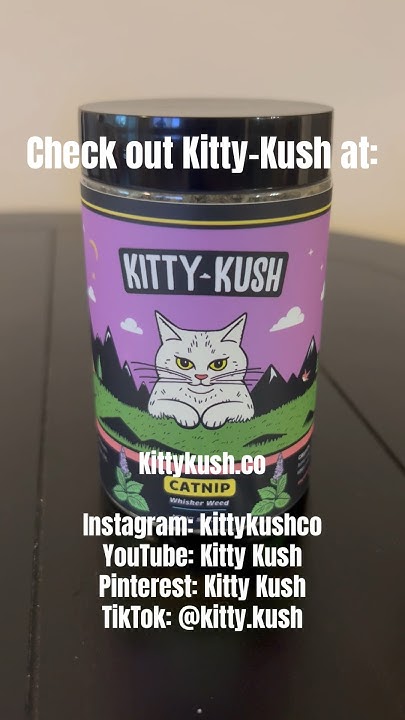 Trying out Kitty Kush @KittyKushCatnip #catnip - YouTube
