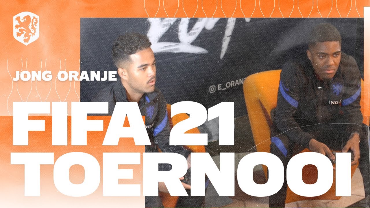 FIFA 21 toernooi met Jong Oranje🦁🎮 | Wedstrijd 2: Myron Boadu vs ...