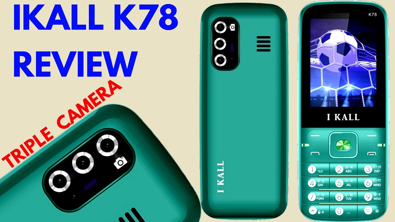 Ikall K78 Keypad mobile unboxing || Triple camera || Big battery keypad ...