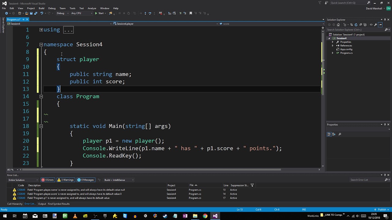 Fundamental C Part 4 Data Structures Youtube 1818