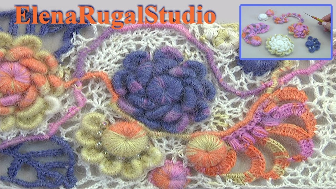 Beautiful Irish lace Composition - YouTube