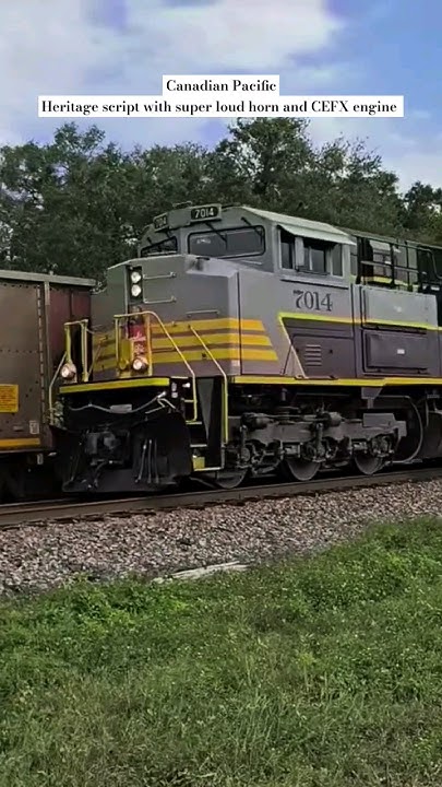 Train meeting dade city. Canadian Pacific Script CP 7014/CEFX 1042 meets Coal C040 #CSX - YouTube