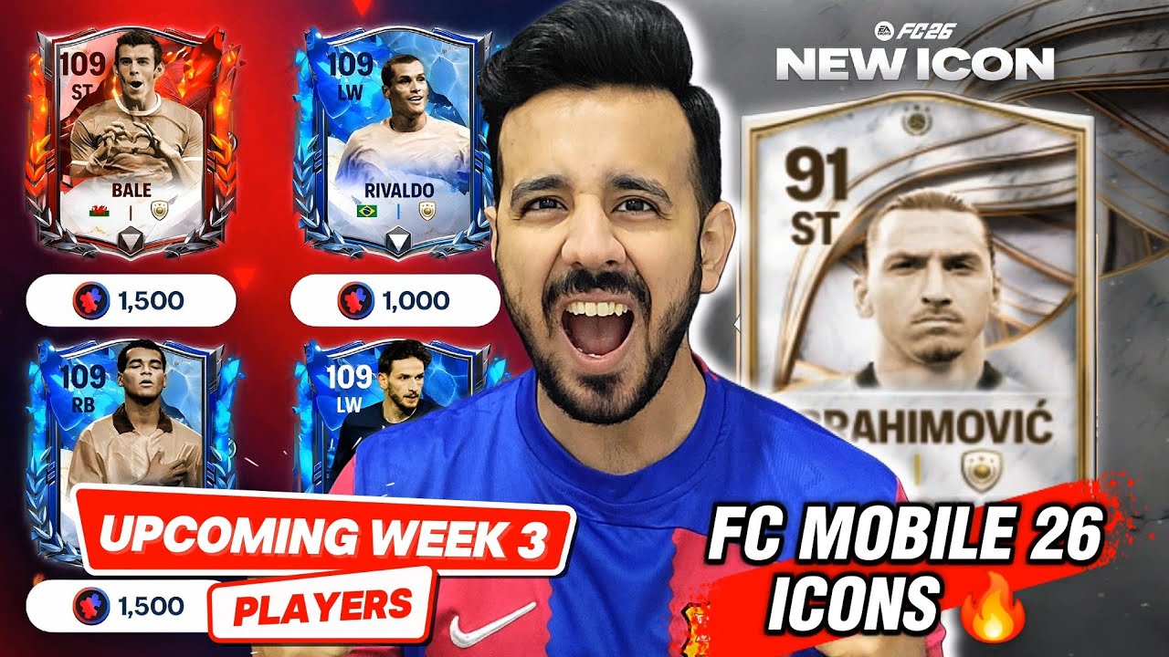 Zlatan in FC Mobile 😮 Upcoming Week 3 Players + FC MOBILE 26 ICON ☠️🔥 ...