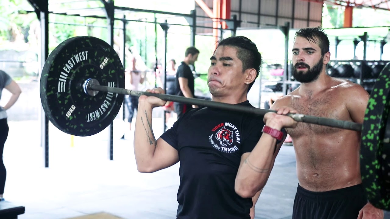 CrossFit Press Sam - YouTube
