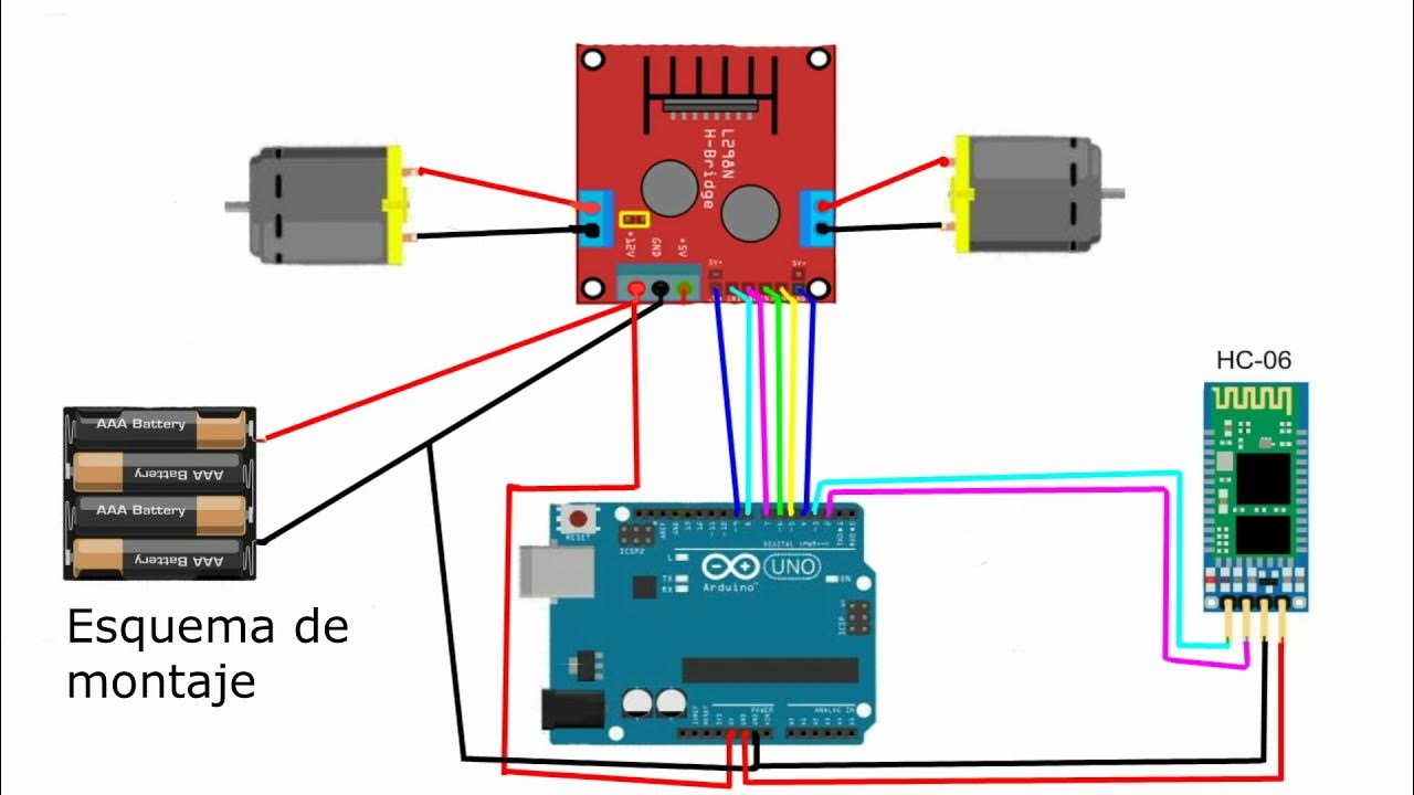 maquina de burbujas bluetooth - Arduino uno y RemoteXY - YouTube