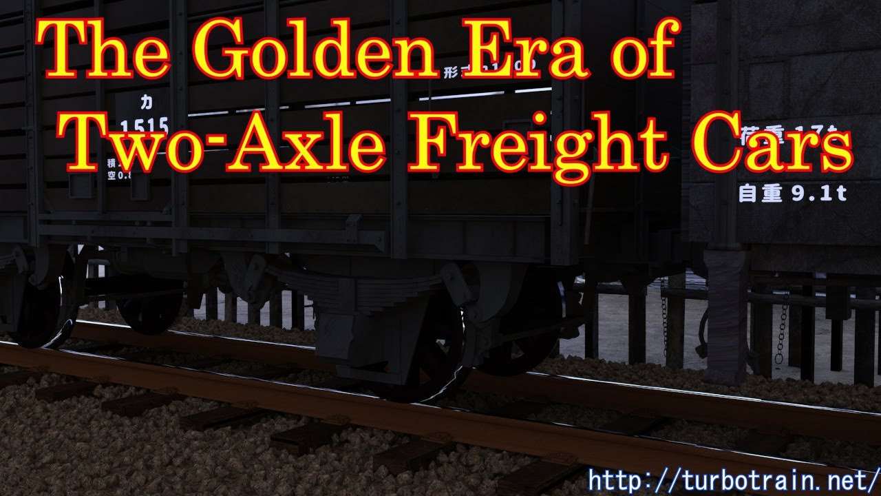 The Golden Era of Two-Axle Freight Cars - YouTube