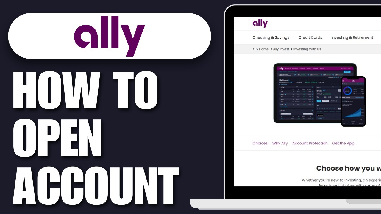 How To Open Ally Invest Account (2O25) - YouTube