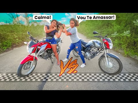 OLHA O QUE A JAMILLY FEZ NO GRANDE DESAFIO!!! *Titan 160 contra Start 160*