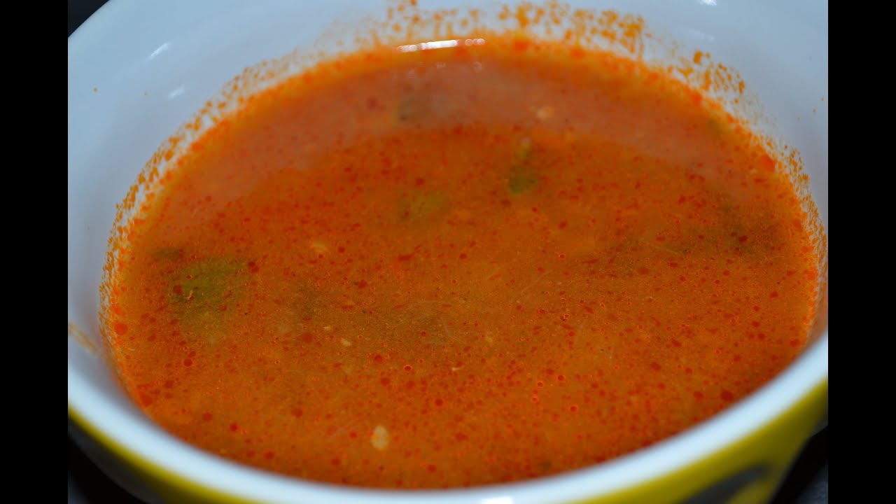 Chorba simple et rapide - YouTube