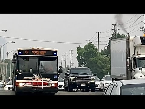 TTC TORONTO 7933 ON ROUTE 44 KIPLING SOUTH 6/28/2023 - YouTube