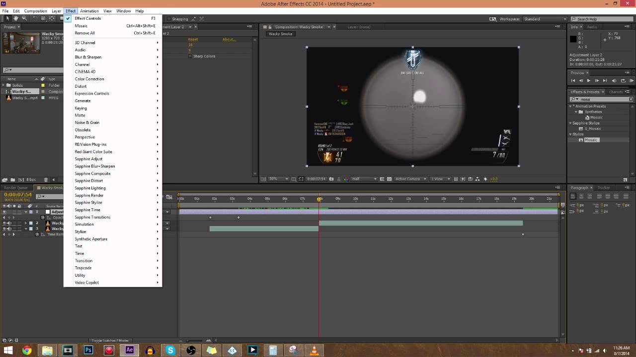 After Effects Tutorial - Pixelated Squre Overlay and Pixel Burst - YouTube