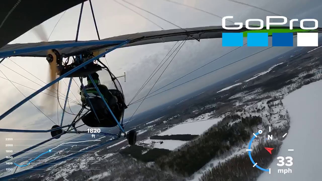 Winter flying in Wisconsin - YouTube