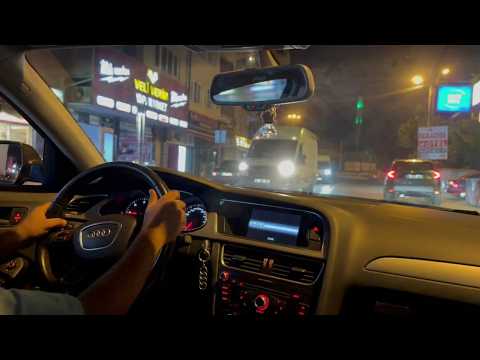 AUDİ A4 2.0 TDI QUATTRO GECE SÜRÜŞÜ / POV DRIVE #asmr